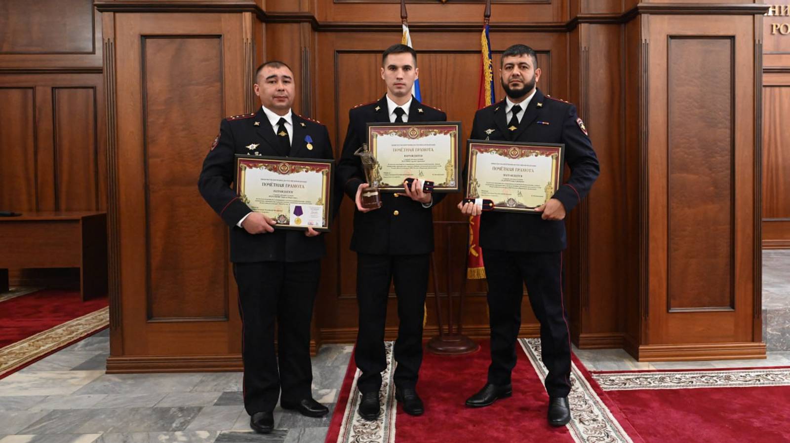 Владимир Колокольцев поздравил лауреатов XIV Всероссийского конкурса МВД России«Народный участковый»