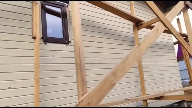 Дом а Качаброво. Внешняя отделка.