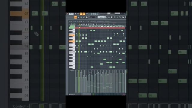 Работаю в проекте. Часть 1. Уплотняю звук пиано #флстудио #flstudio #beat #piano #пиано #музыкант