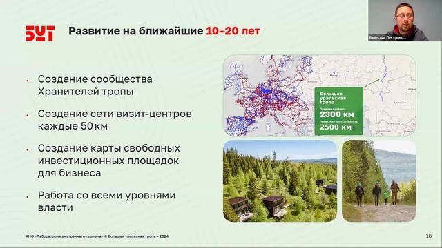 Креативный завтрак 20.11.2024. Вячеслав Пестриков Большая Уральская Тропа