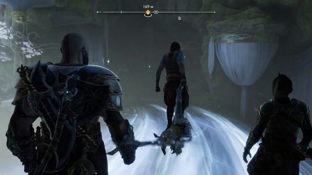 Прохождение игры God of War Ragnarok #11 Королева светлых эльфов, лучший водитель (без комментариев)