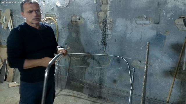 Новая система дуг тента катера Yamarine 56 HT