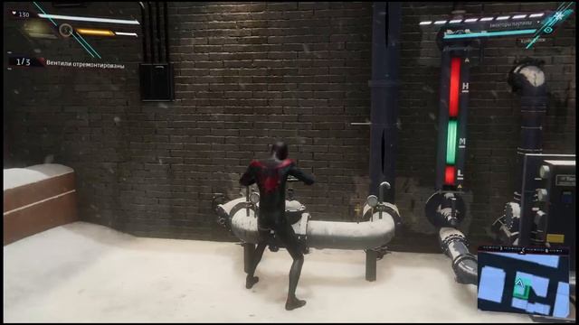 Прохождение игры Spider-Man: Miles Morales #9 За дело берётся коп-паук (без комментариев)