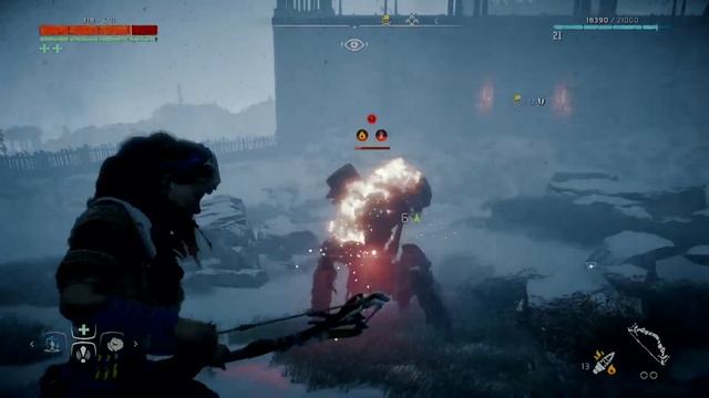 Прохождение игры Horizon Zero Dawn #15 Вечно я под остриём клинка (без комментариев)