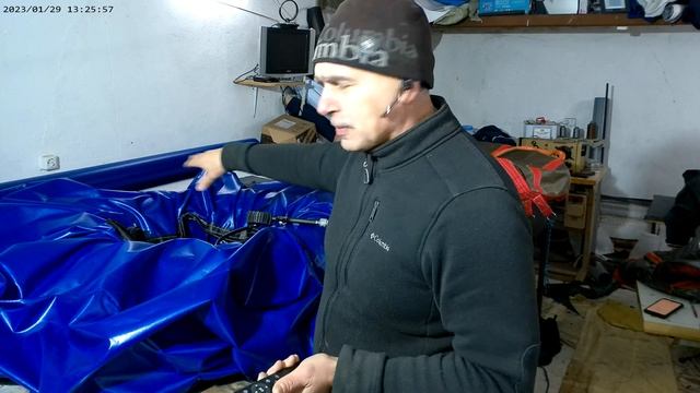 Инструкция по установке каркаса в буксировочную ватрушку