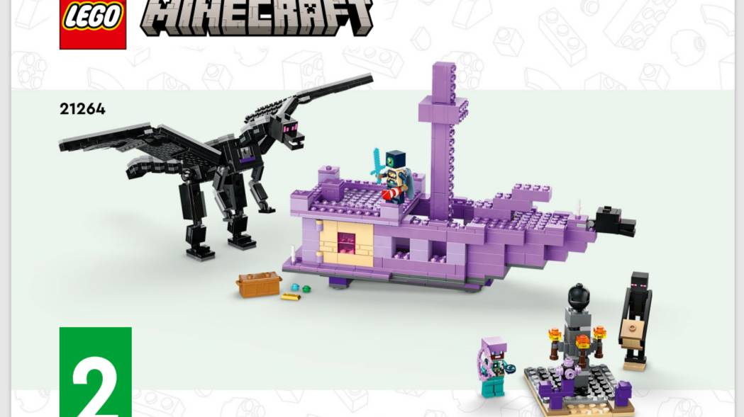 LEGO Minecraft 21264. Лего . корабль. Лего майнкрафт дракон Элдер #корабль пиратов# моделирование#