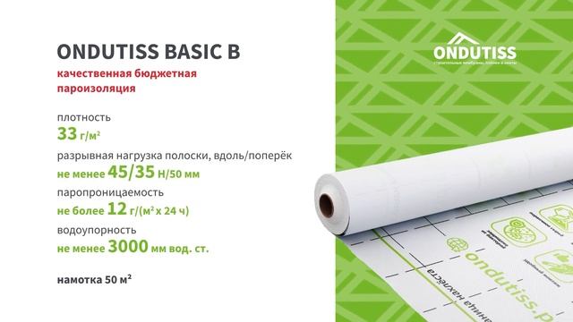 ONDUTISS BASIC Новый ассортимент 2023