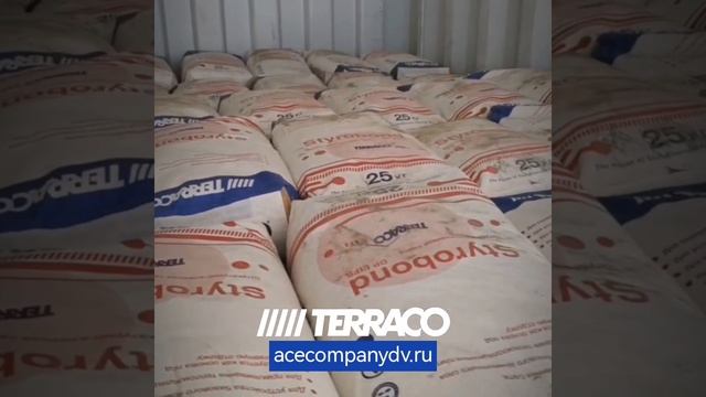 TERRACO (ТЕРРАКО) - Заказчик из Якутска заказывает черновые материалы заранее