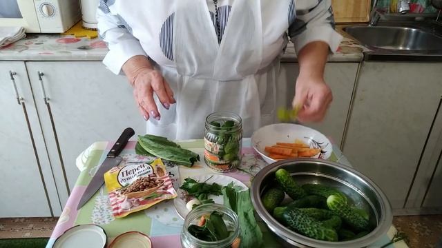 Проект «От сердца к сердцу». Рецепт маринованных огурчиков от Пермяковой Ирины Федоровны.