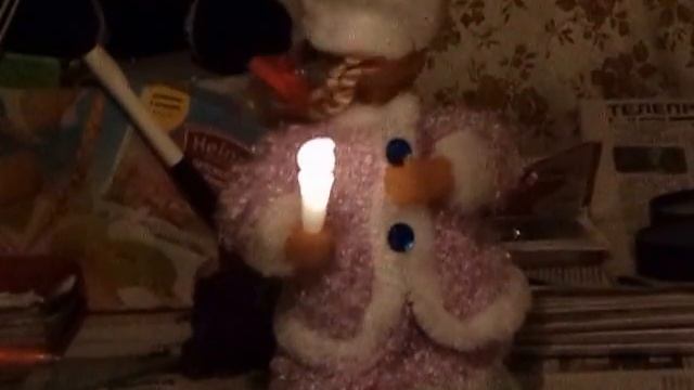 Карусельная голова у Снегурочки