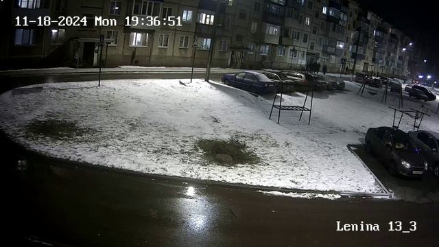 Джалиль - вечерняя жизнь поселка 1