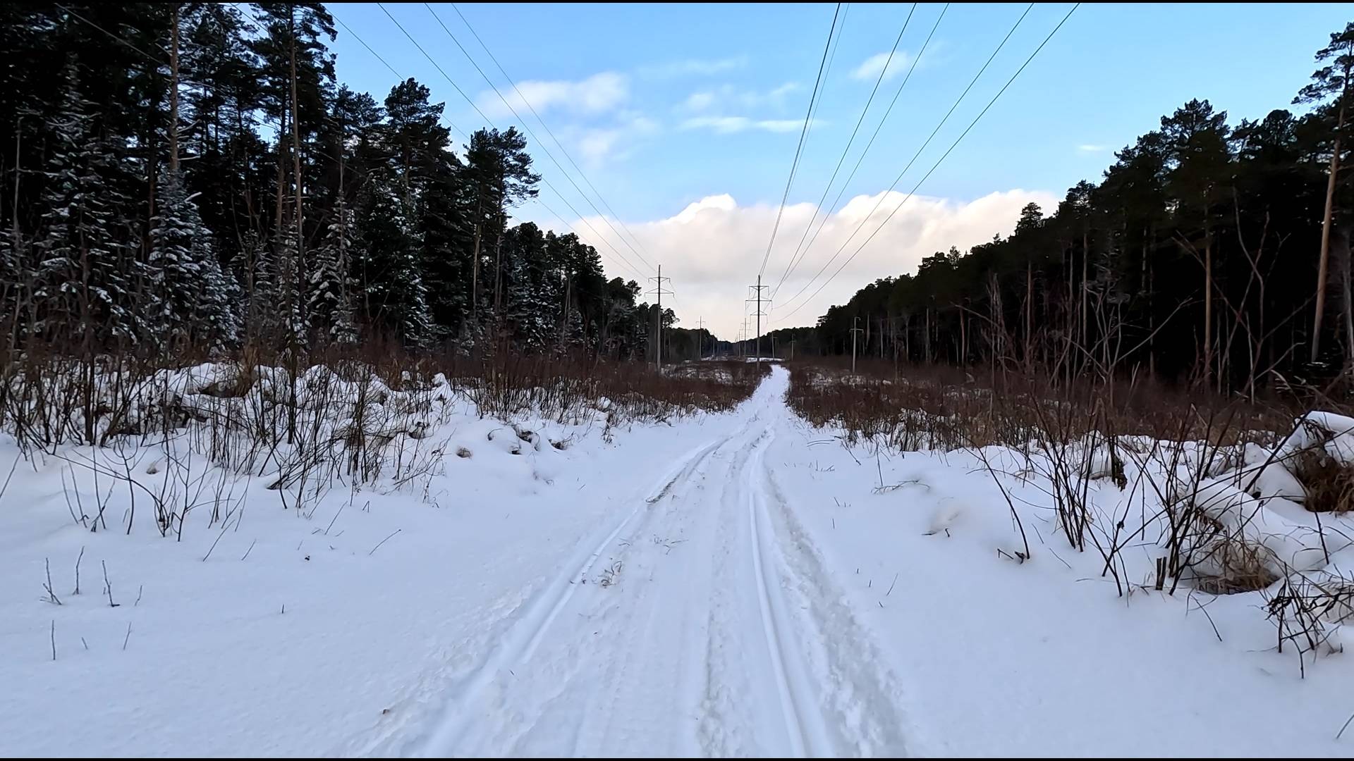 Из Колпашево в Тогур на снегоходе
