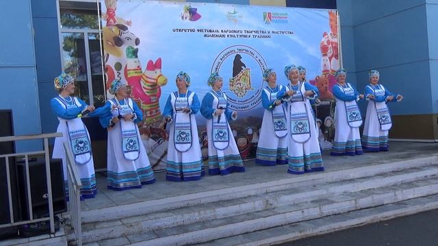 Казачка вольная/ансамбль РЯБИНУШКА с.Заозерное Хабаровский кр 2022г.