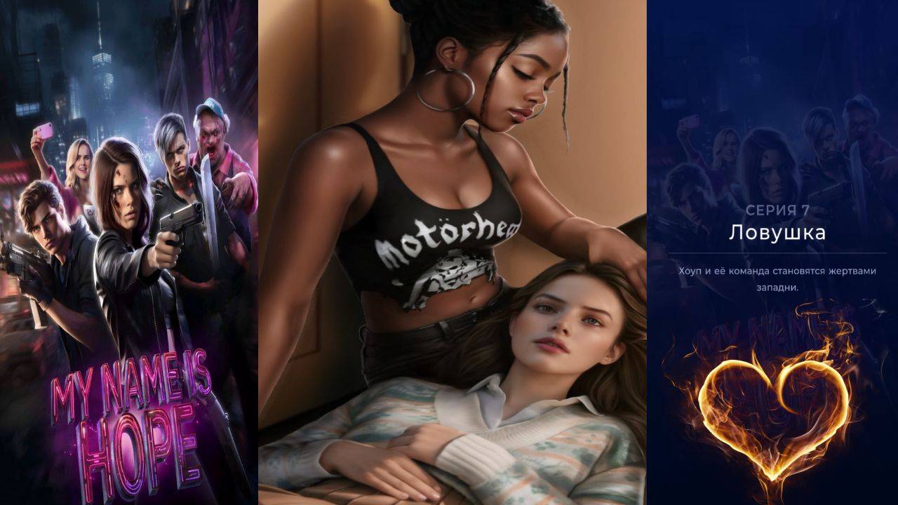 Истории Другого Мира / Меня зовут Хоуп / 1 Сезон / Глава 7 / Ловушка / 💎