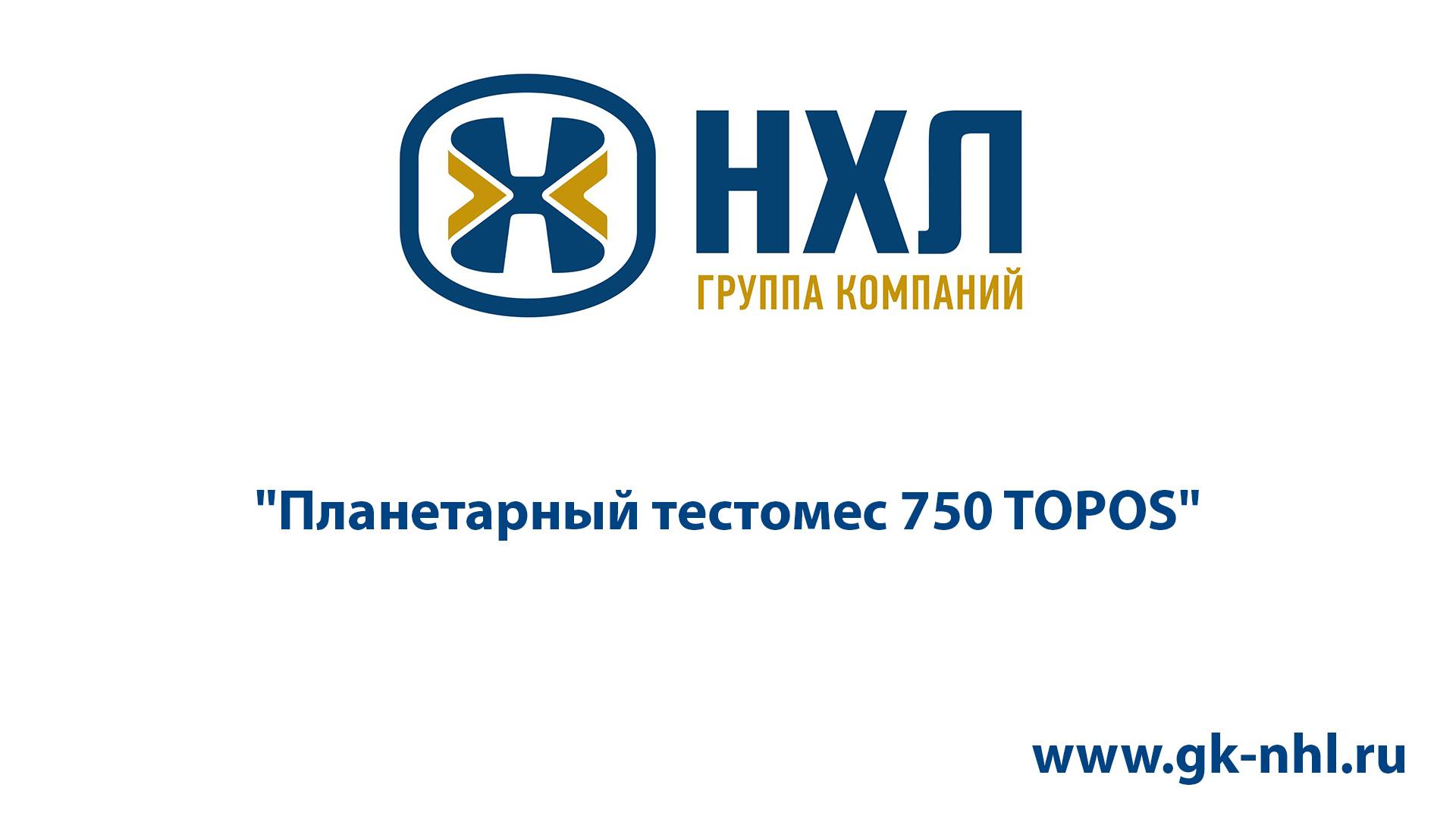 Планетарный тестомес 750 TOPOS
