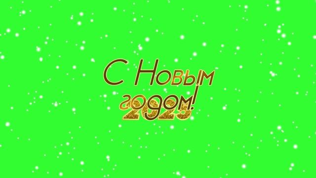 Хромакей С Новым годом! 2