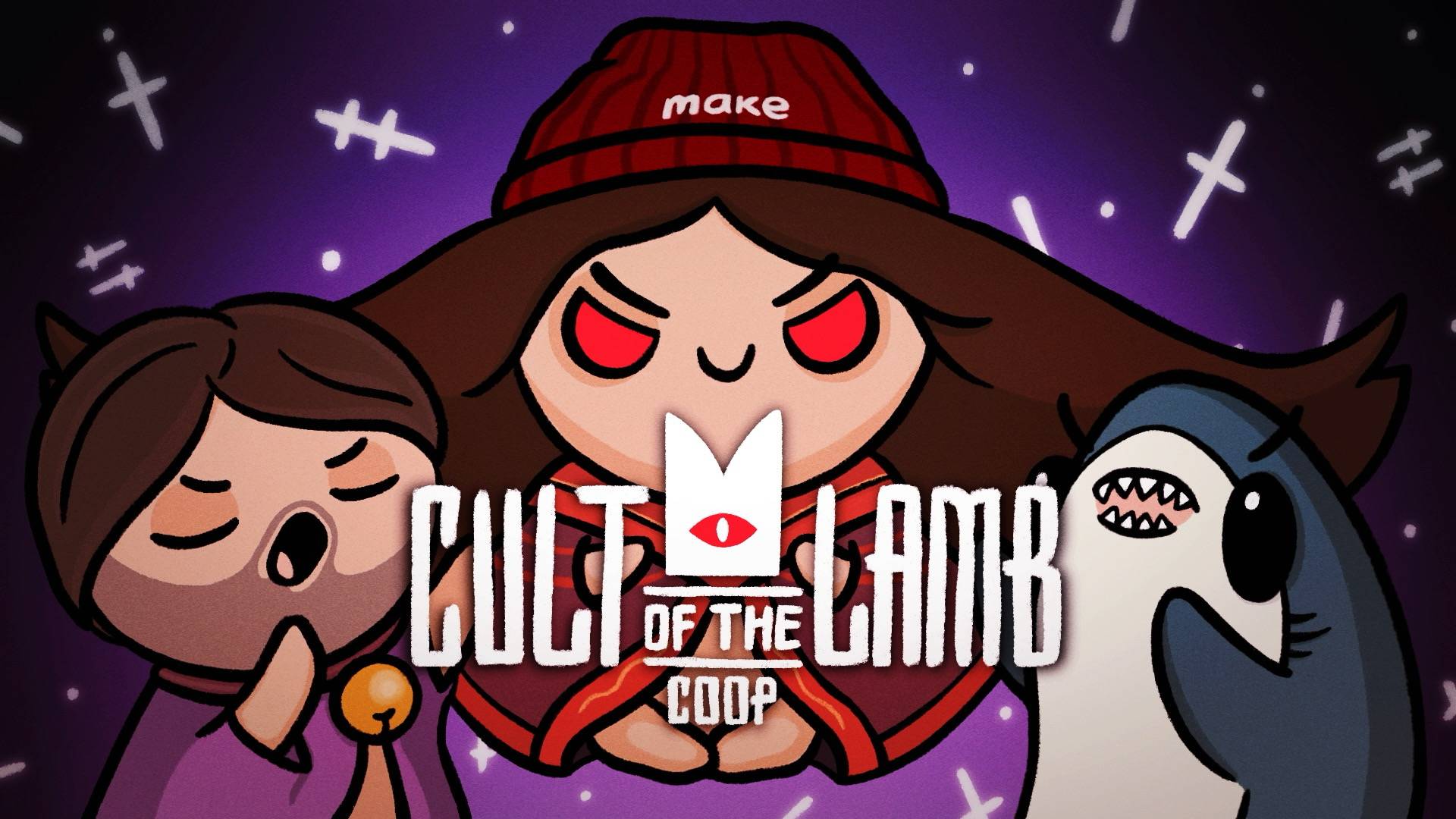 Рыб тут нет | Cult of the Lamb | Кооп