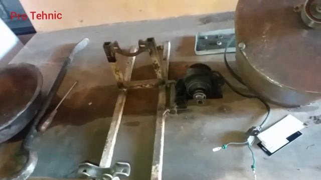 Шаровая мельница своими руками, для измельчения....mp4