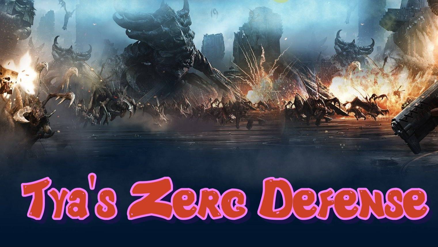 Starcraft 2.  Tya's zerg Defence. Отобьемся от Зергов.