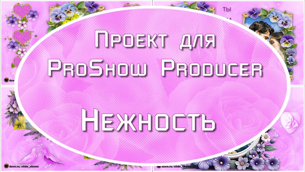 Нежность | Проект / стили ProShow Producer