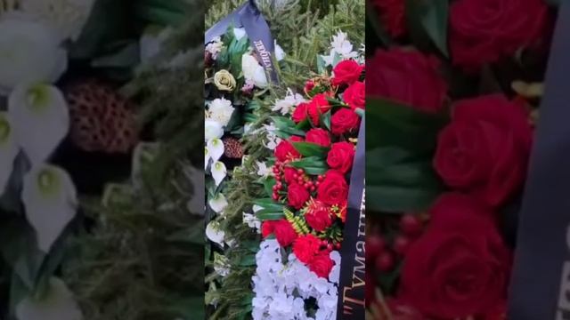 место упокоения Светланы Светличной на Троекуровском кладбище 20 ноября 2024 года