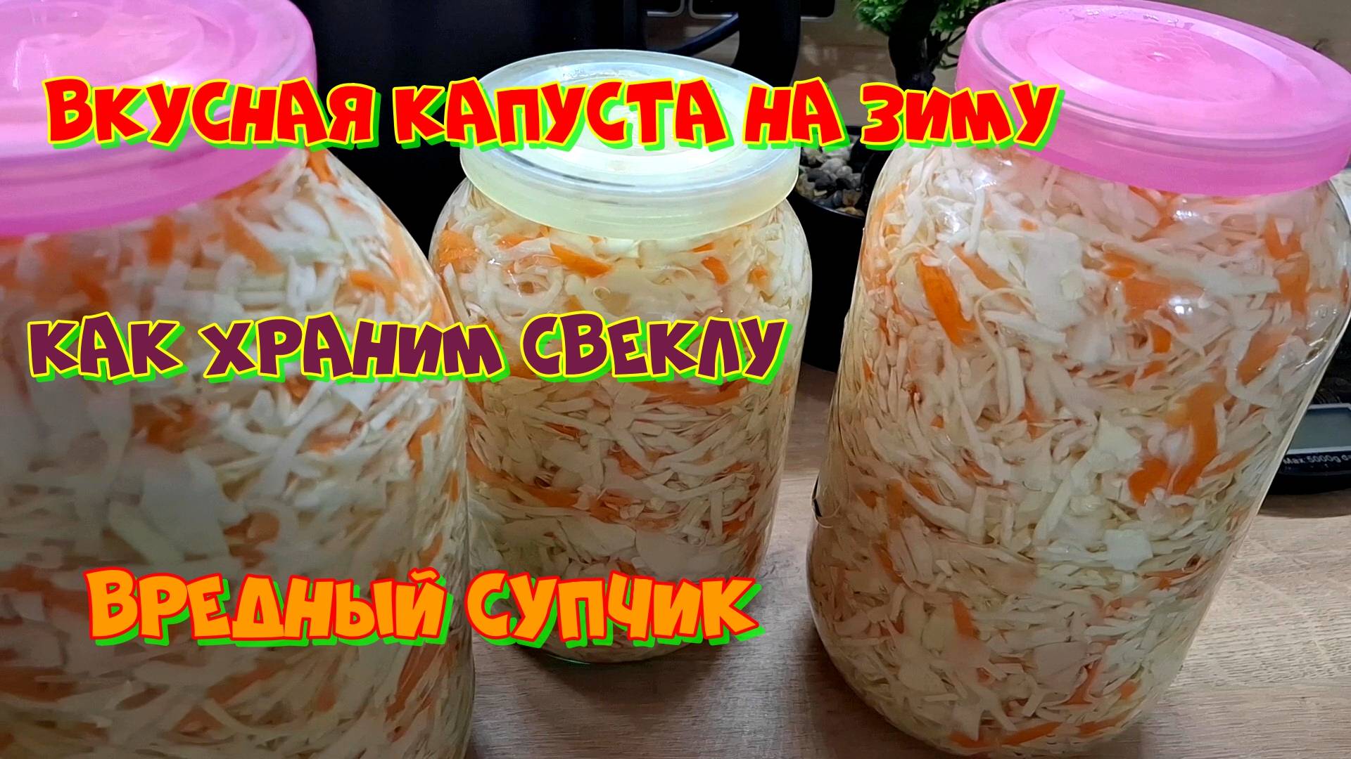 ДЕЛА ДОМАШНИЕ.КАПУСТКА НА ЗИМУ.КАК ХРАНИМ СВЕКЛУ ЗИМОЙ.ВКУСНЫЙ СУПЧИК.