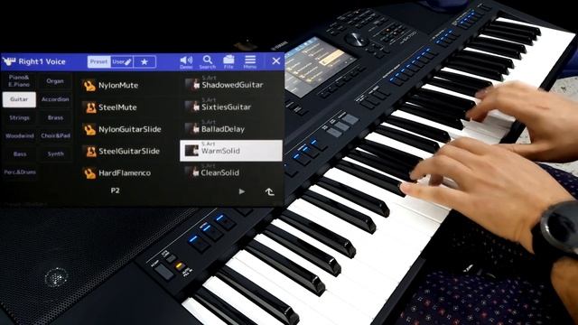 Guitars Sounds | Yamaha  PSR-SX700 | Гитарные звуки