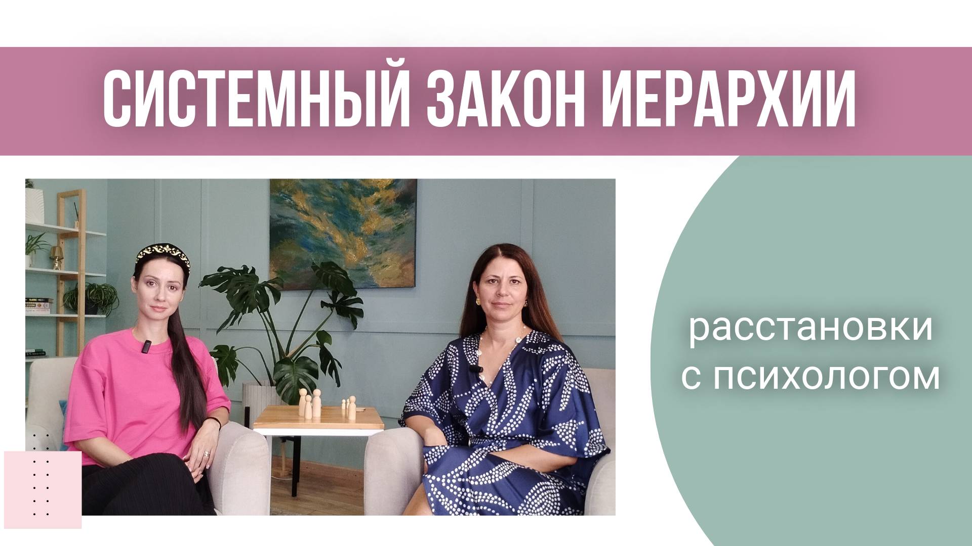 Системные расстановки. Законы рода. Закон иерархии