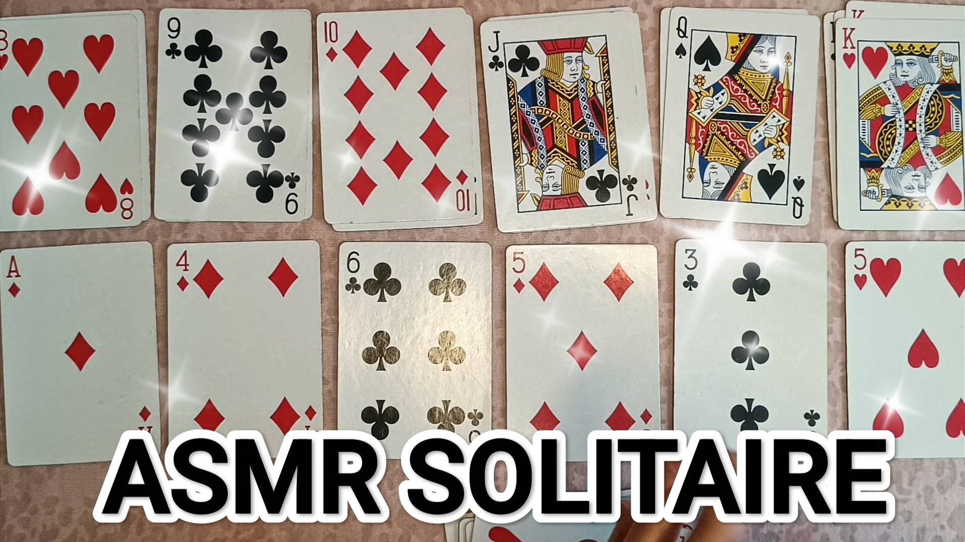АСМР ПАСЬЯНС ✨/ ASMR SOLITAIRE / КАРТЫ / ШЕПОТ 💤