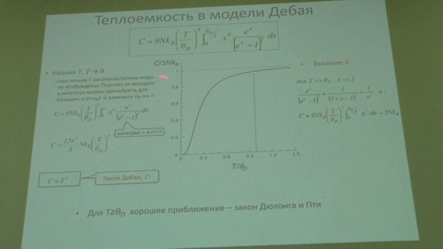 Паращук Д. Ю. - Физика конденсированных сред - 10. Теплоёмкость
