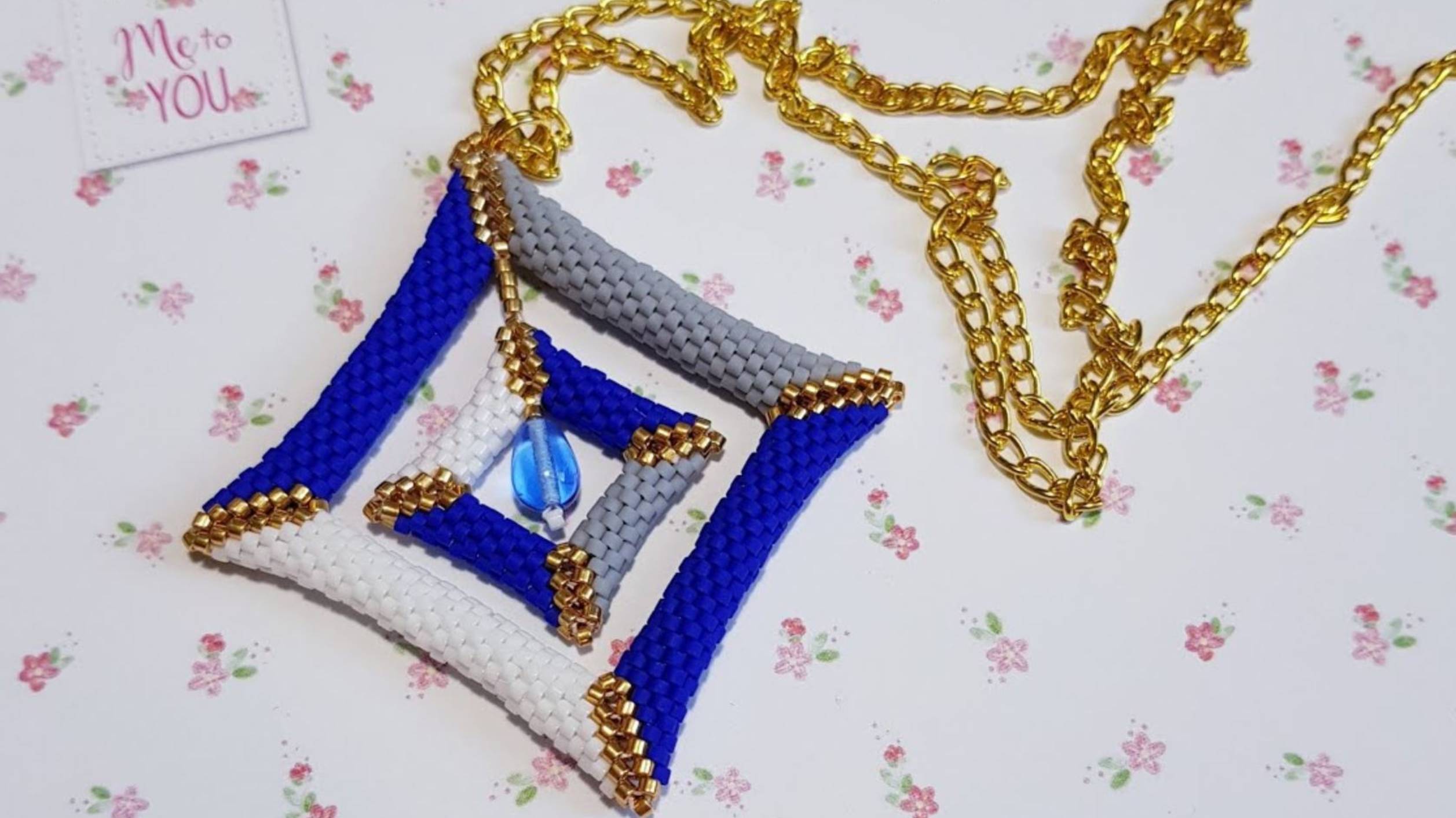 ПОДВЕСКА ИЗ БИСЕРА / МАСТЕР КЛАСС / БИСЕРОПЛЕТЕНИЕ /  PandaHall