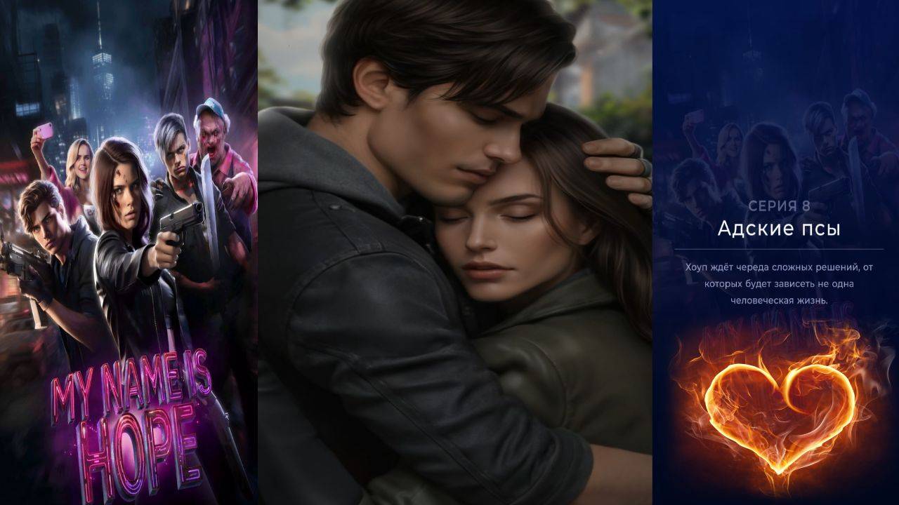 Истории Другого Мира / Меня зовут Хоуп / 1 Сезон / Глава 8 / Адские псы / 💎