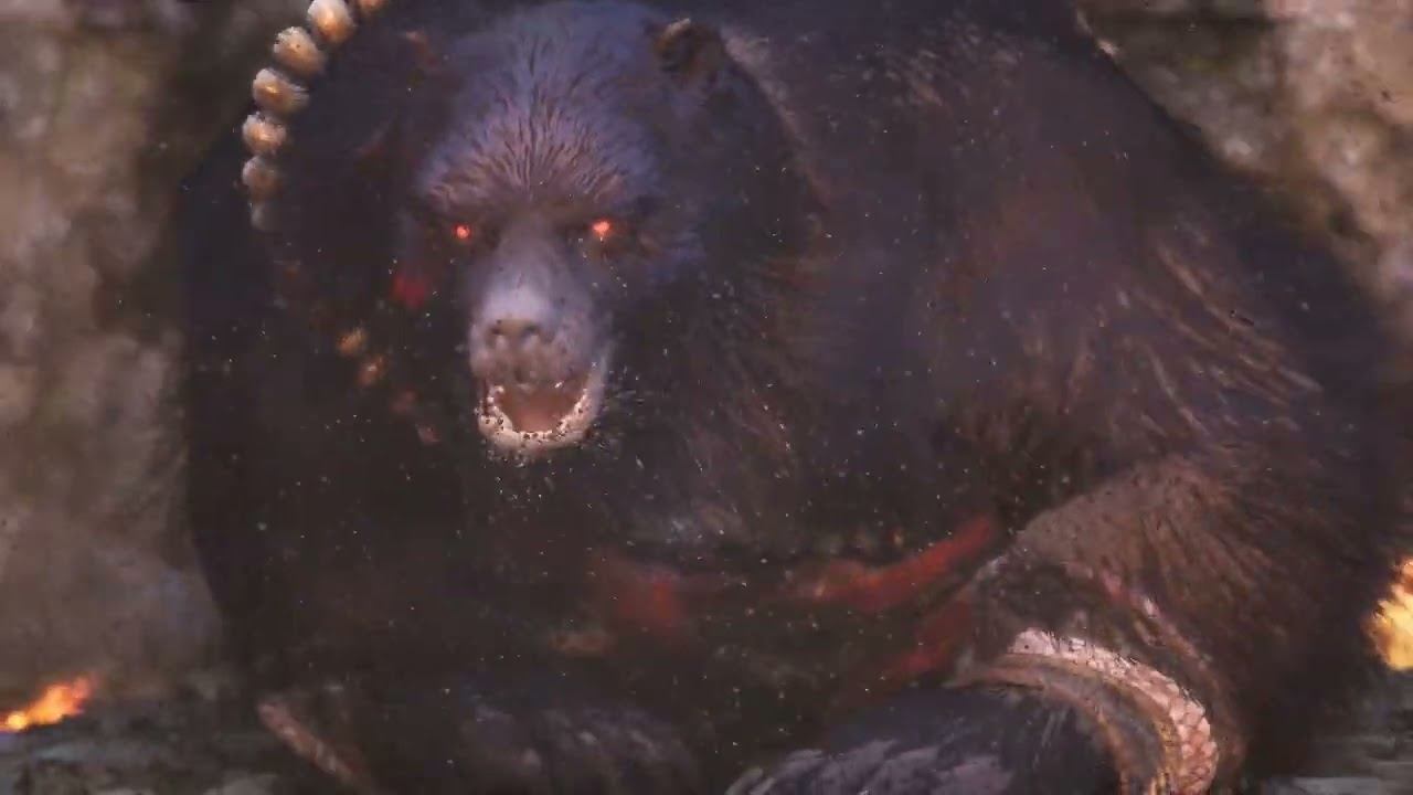 Black Myth: Wukong - Чёрный медведь-гуай