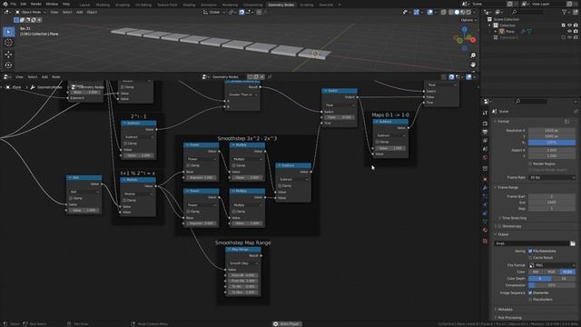 Binary Counter Follow-up ｜ Geometry Nodes tutorial-Bxq1yQS2UQU