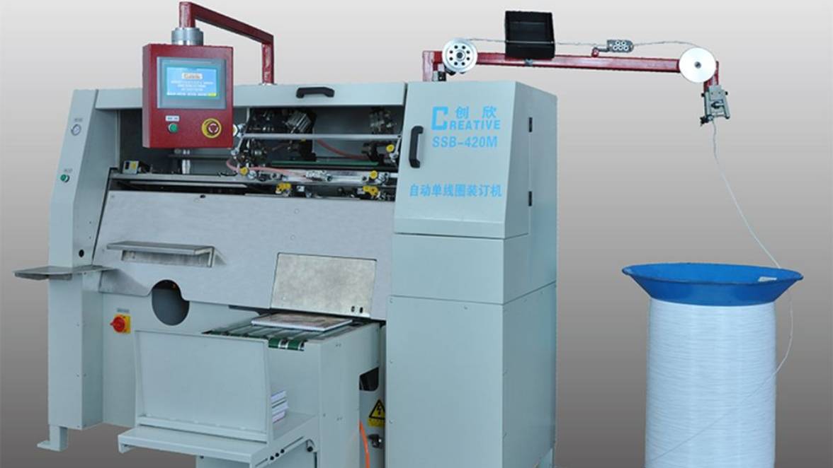 SSB420 NCA (переплет блокнотов одинарной проволокой)