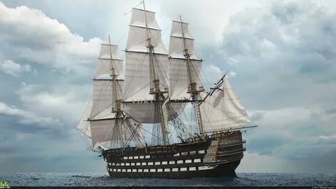 Двенадцать Апостолов . Первый ряд обшивки левого борта , результат .