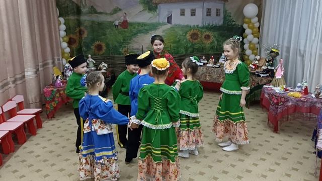 Хороводная игра "Сон казака"