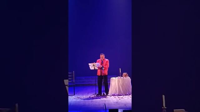 Вечер живой поэзии. Стих Однажды средь сансары