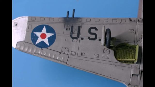 P-39N Аэрокобра Презентация готовой модели