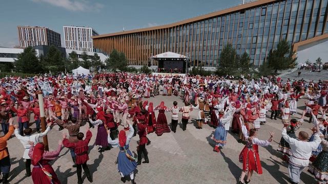 Хоровод Всероссийской детской Фольклориады