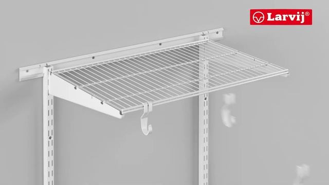 Установка универсального крючка Larvij