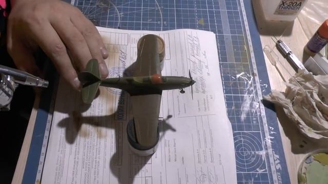 P-39N Аэрокобра (№7231,Звезда,1:72) часть первая