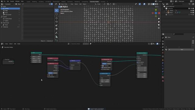 Matrix Code with Geometry Nodes ｜ Blender 3.0 tutorial-_8UqKcAc4nU