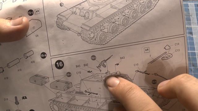 Советский тяжелый танк КВ-1 (Звезда, 1:35) часть пятая