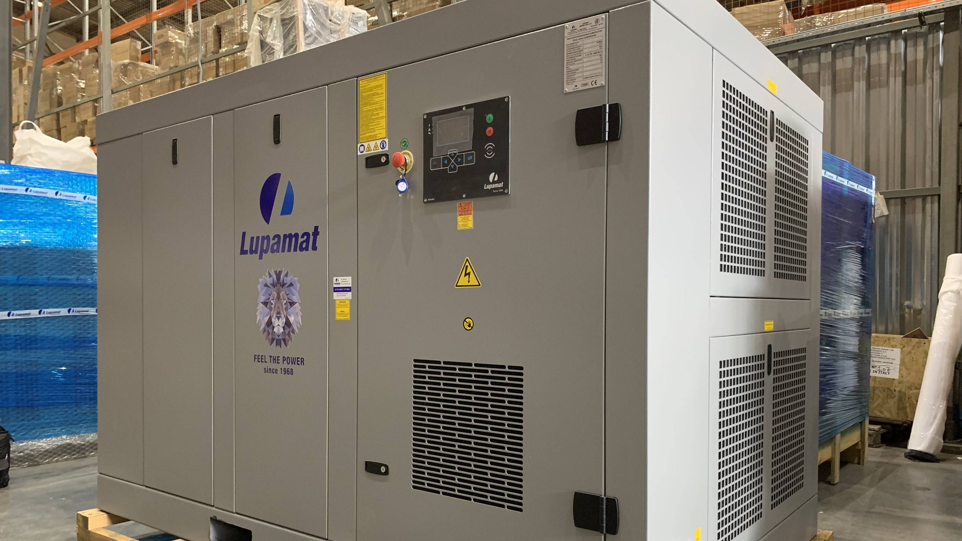 Винтовой компрессор (Турция) LUPAMAT LKV 75/7,5 DHK PLUS