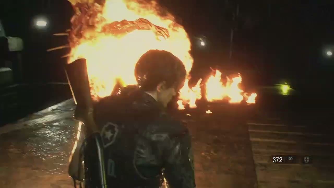 Resident Evil 2 Remake (Hard) - Биркин G2 (Леон, Канализация)