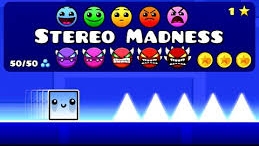 Stereo Madness Каждой Сложности в Geometry Dash 2.2