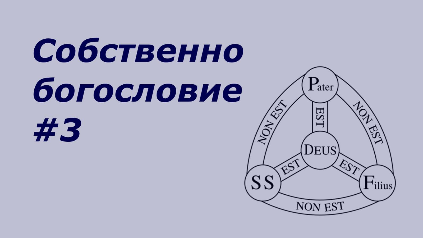 Собственно богословие #3 | Бытие Бога: совершенства Бога: передаваемые совершенства