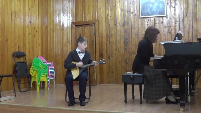 "Заиграй моя волынка"
Русская народная песня в обработке Б. Трояновского