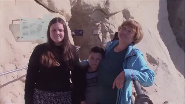 Экскурсия с внуками в заповедник Рош-аникра 09.02.19.